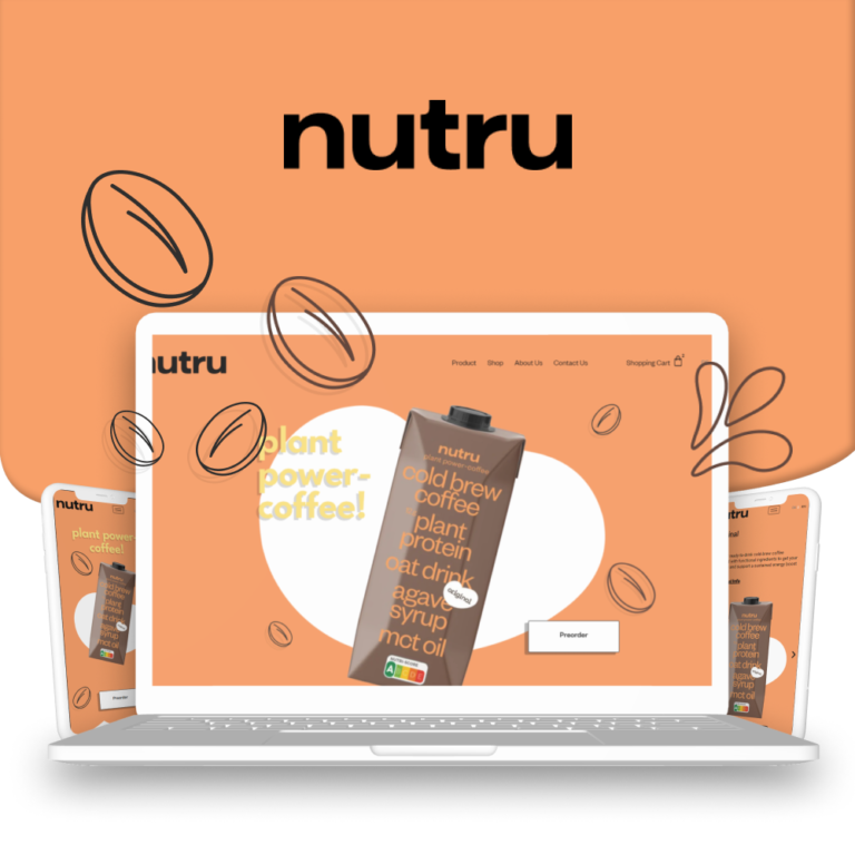 Nutru Cofee Website - Breezapps IT Solutions